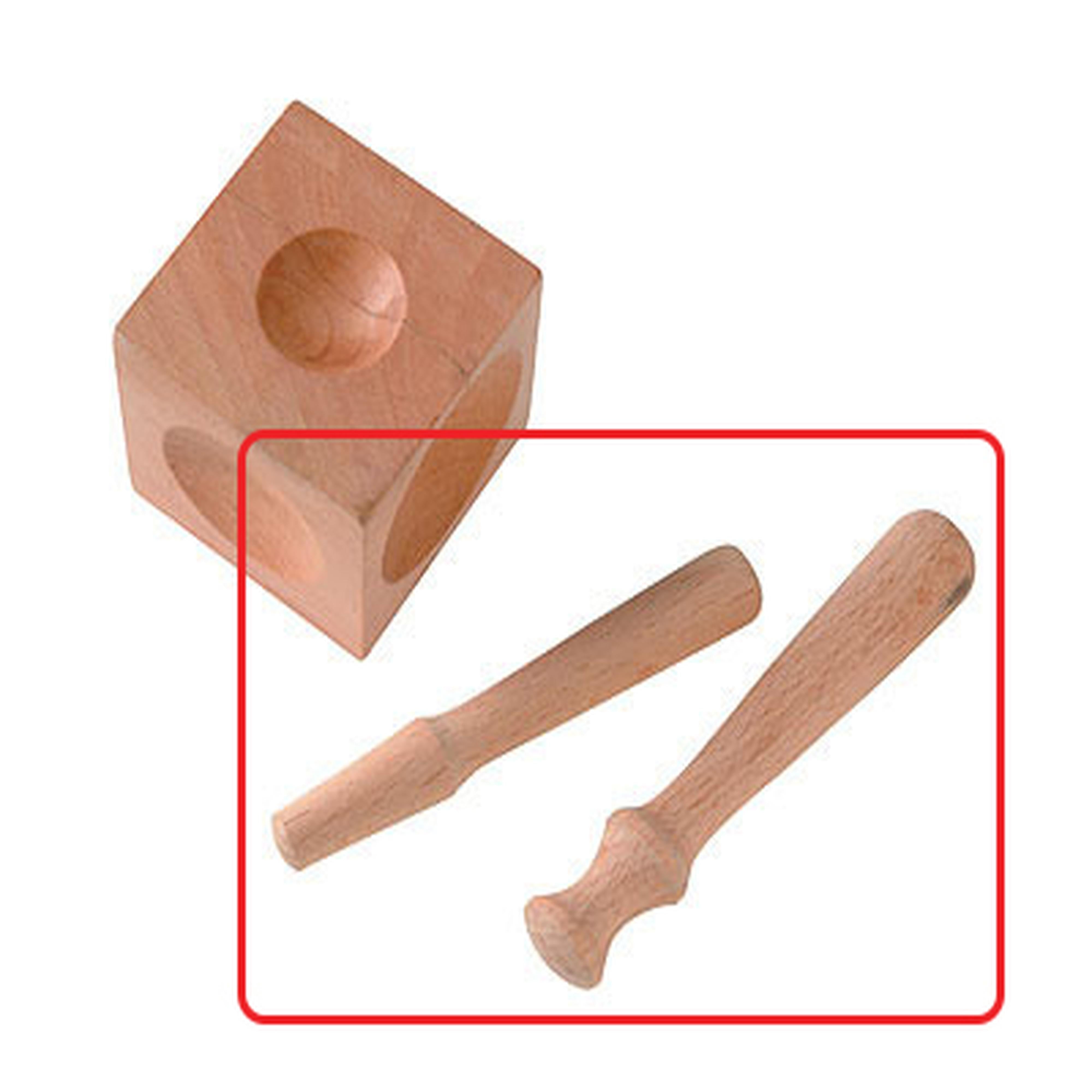 Set of 24 Wood Punches